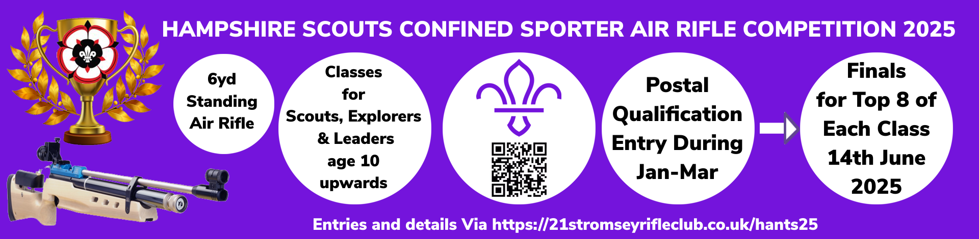 Rifle Shooting opportunities for 2025 - Hampshire Scouts | Members